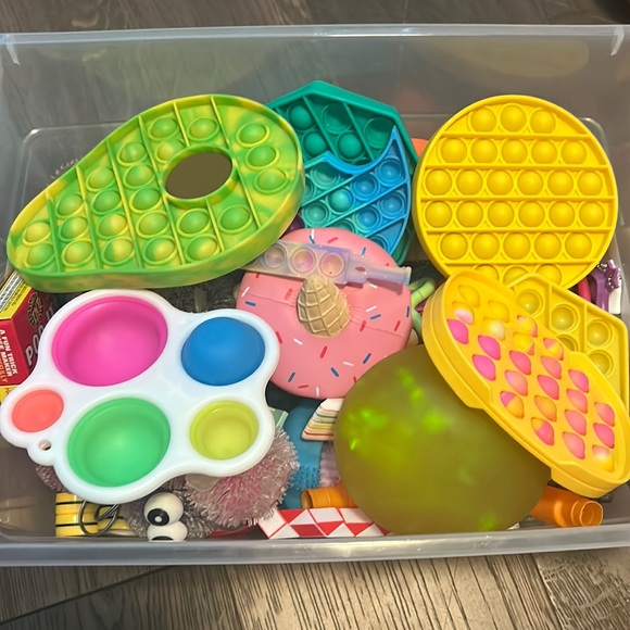 Toys | A Bunch Of New Or Slightly Used Fidgets For Helping You To Focus ...